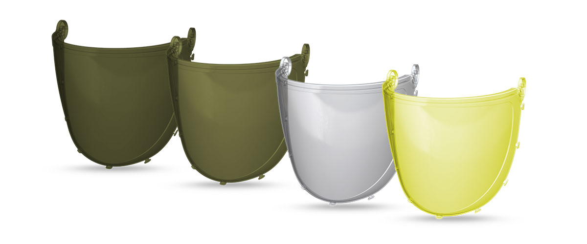 CA-40 Safety helmet with welding shield – CleanAIR®